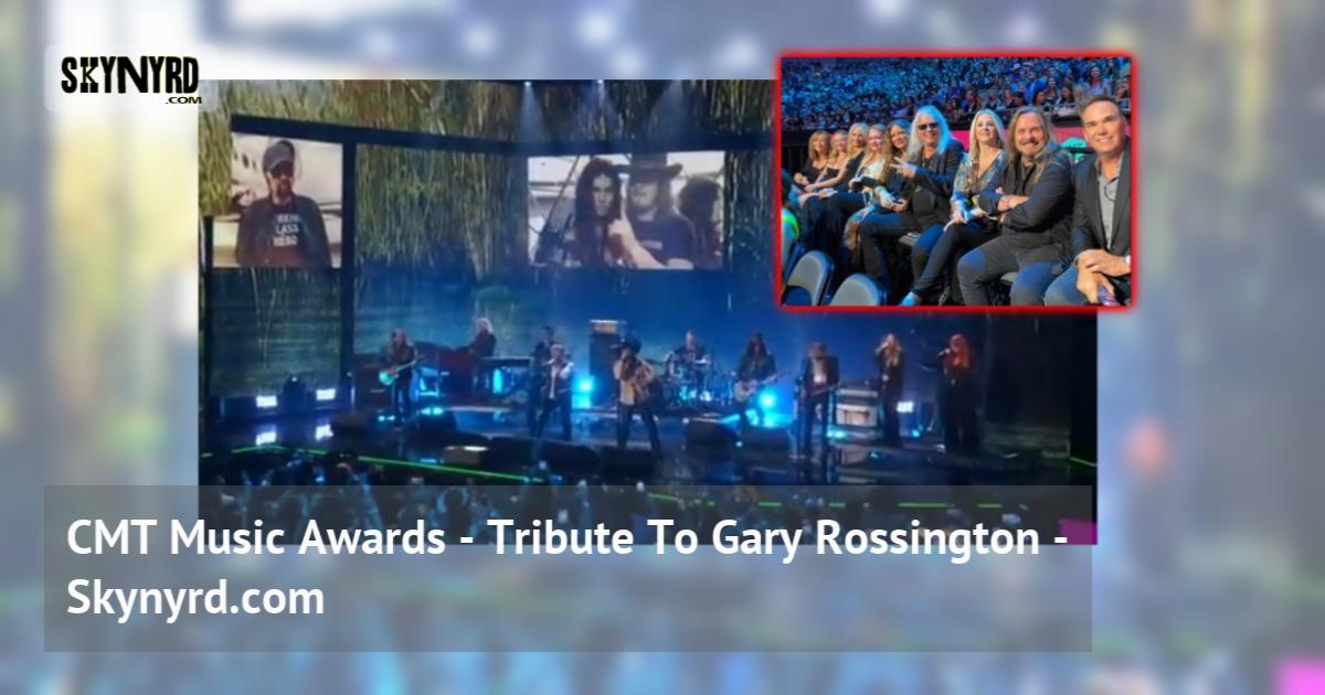 CMT Music Awards - Tribute To Gary Rossington - Skynyrd.com